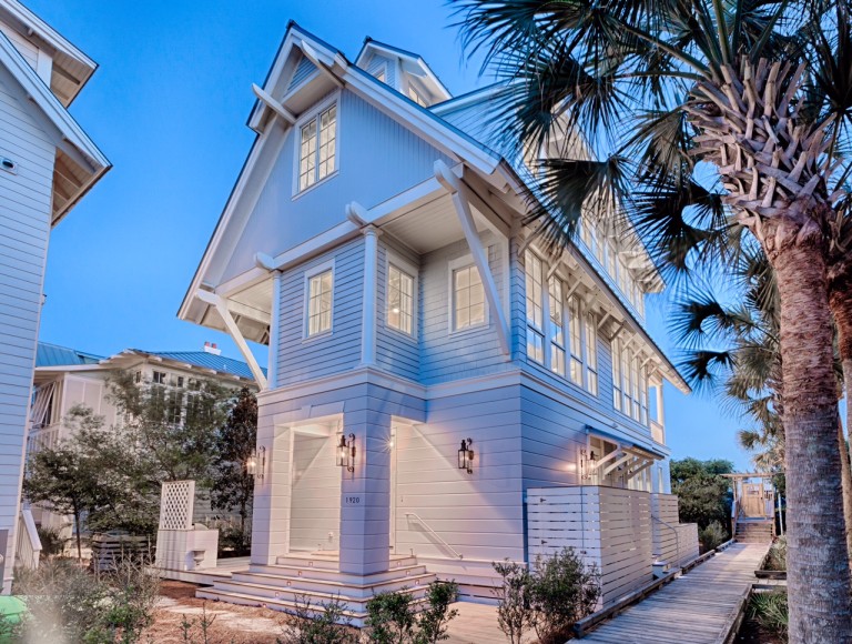 Unique Gulf Front Home in WaterColor - Homes On 30A ® 850-687-1064